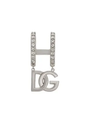 Dolce & Gabbana Logo Lip Cuff - Silver