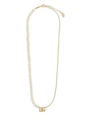 Dolce & Gabbana Dg-logo Chain-link Necklace