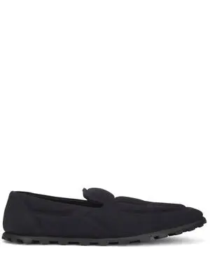 Dolce & Gabbana Quilted Slippers - Black