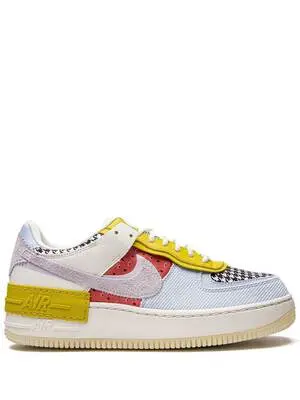 Nike Air Force 1 Shadow Multi-print Sneakers - Blue
