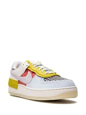 Nike Air Force 1 Shadow Multi-print Sneakers - Blue