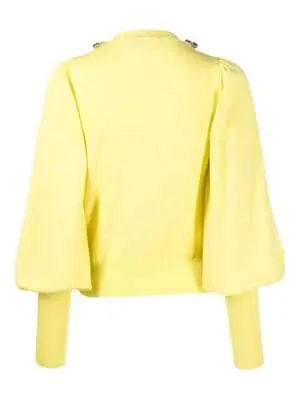 Philipp Plein Rhinestone-embellished Jumper - Yellow