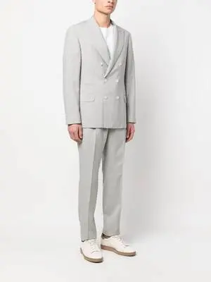 Brunello Cucinelli Double-breasted Two-piece Suit