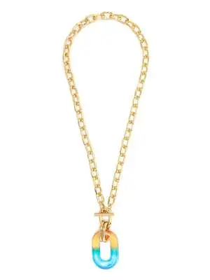 Rabanne Chain-link Pendant Necklace