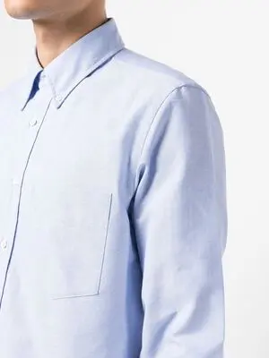 Aspesi Long-sleeve Patch-pocket Shirt