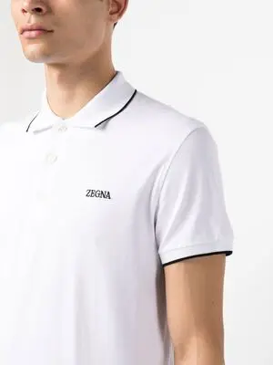 Zegna Cotton Polo Shirt