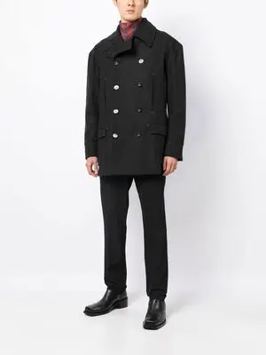 VIVIENNE WESTWOOD Wool-blend Pea Coat