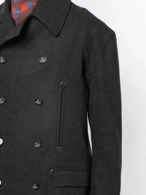 VIVIENNE WESTWOOD Wool-blend Pea Coat