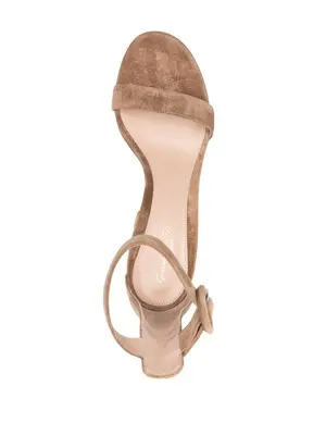 GIANVITO ROSSI Versilia 85mm Sandals - Brown