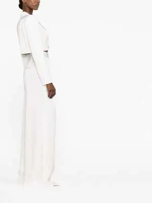 Alex Perry Single-breasted Cropped Blazer