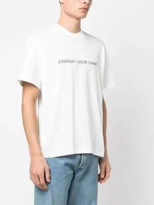 Sunnei Slogan-print Cotton T-shirt