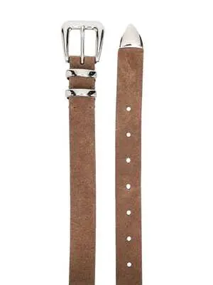 Brunello Cucinelli Buckle-fastening Leather Belt
