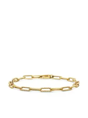 David Yurman 18kt Yellow Dy Madison Chain Bracelet - Gold