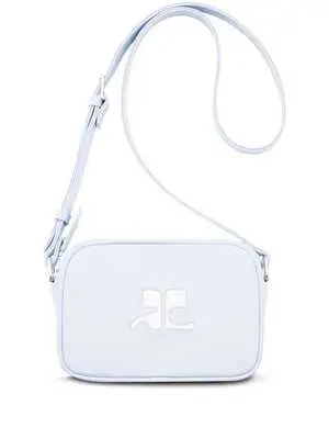 COURREGES Reedition Leather Camera Bag
