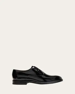 Brunello Cucinelli Patent Leather Oxford Shoes