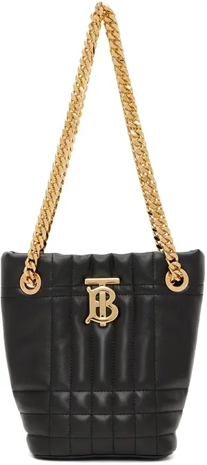 Burberry Burberry Black Mini Lola Bag - Black