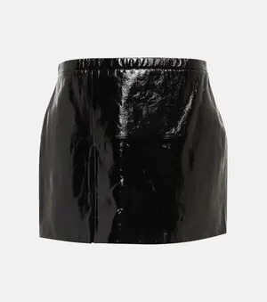 Patent Leather Skirts