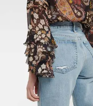 RE/DONE Mid-rise Straight-leg Jeans