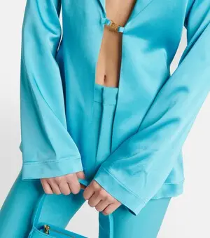 Blumarine Satin Top