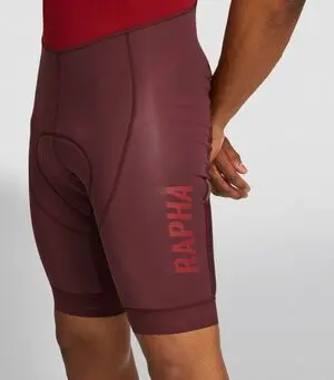 Rapha Pro Team Winter Bib Shorts In Burgundy - 30% Off | Editorialist