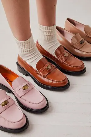 Free People Liv Loafers Brown