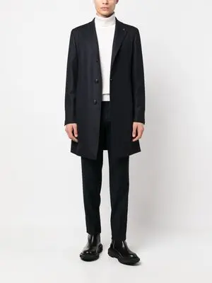 Incotex Mid-rise Straight-leg Trousers - Blue