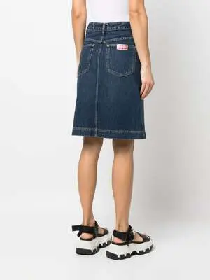 Kenzo Knee-length Denim Skirt
