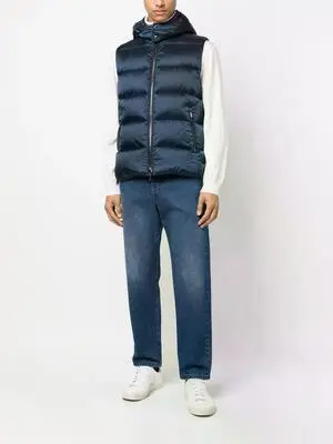 MOORER Padded Down Gilet
