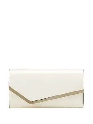 JIMMY CHOO Emmie Leather Clutch