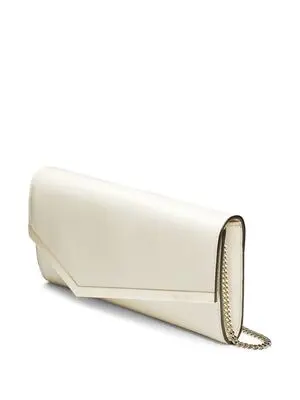 JIMMY CHOO Emmie Leather Clutch