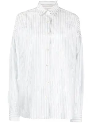 Stella McCartney Stripe-print Long-sleeved Shirt