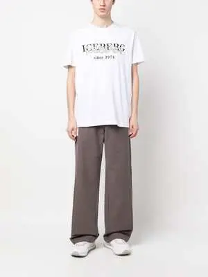 Iceberg Logo-print Short-sleeved T-shirt