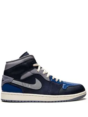 JORDAN Air 1 Mid Se Craft Obsidian Sneakers - Blue