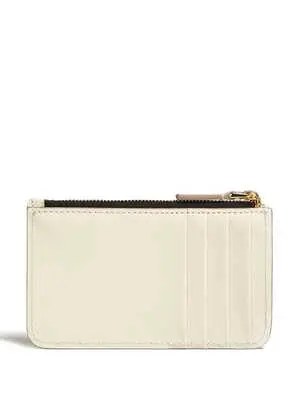 Marni Logo-print Leather Card Case - White