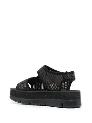 Camper Oruga 50mm Mesh Touch-strap Sandals