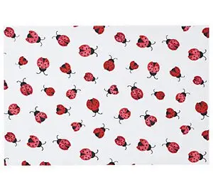 VALERIE PARR HILL Ladybug Pattern Spring Placemat, Set Of 6 Va Lerie - One-color