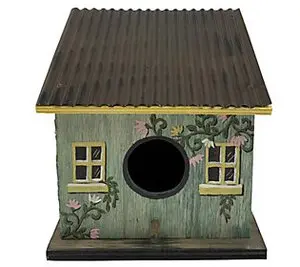 SANTA'S WORKSHOP Inc. 6'h Potting Shed Birdhou Se - One-color