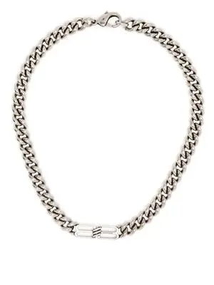 Balenciaga Bb Icon Gourmette-chain Necklace