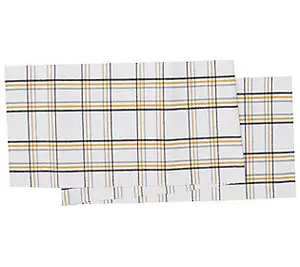 C&F HOME Honey Bee Plaid Table Runner Valerie - One-color