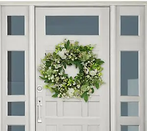 PULEO INTERNATIONAL 24' Daisy Spring Mixed Flow Er Wreath