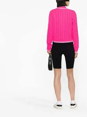 Dsquared2 Ribbed-knit Cycling Shorts