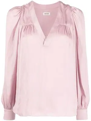 Zadig&voltaire Curved Hem Blouses