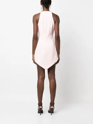 David Koma Flower Appliqué Mini Dress