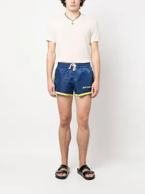 Palm Angels Miami Contrast-trim Shorts