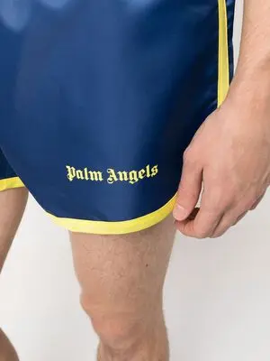 Palm Angels Miami Contrast-trim Shorts
