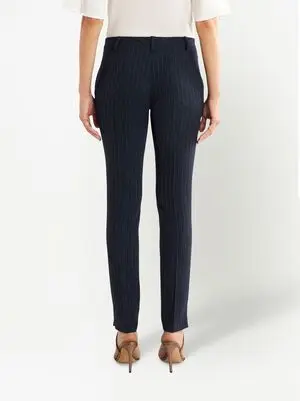 Etro Pinstripe Tailored Trousers - Black