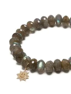 SYDNEY EVAN 14kt Yellow Gold Labradorite Bracelet