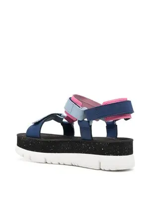 Camper Oruga Platform Sandals - Blue