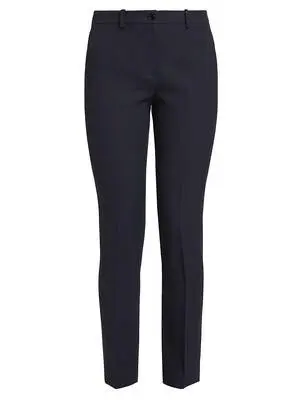 Michael Kors Samantha Pleated Straight-leg Pants Midnight