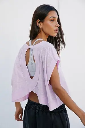 Free People My Time Tee - Jam Jewel